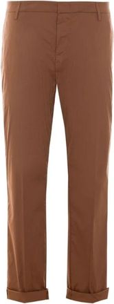 Dondup Homme, Pantalons, Brun, Taille: W33 Gaubert Cropped Pantalons