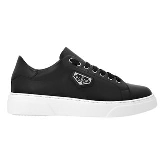 Philipp Plein unisex, Chaussures, Noir, Taille: 36 EU Low-Top Baskets Iconic Plein