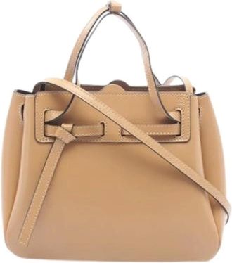 Loewe Sac &agrave; main Pre-owned - Femme - Pre-owned - Beige - Taille: ONE Size