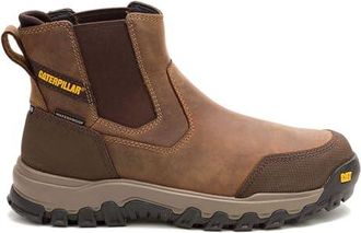 CAT Seuil Chelsea &eacute;tanche &agrave; bout en acier pour homme, Bison, 43 EU