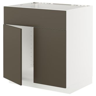 IKEA METOD Unterschr f Sp&uuml;le+2 T&uuml;ren/Front