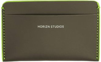 Horizn Studios Cardholder in Dark Olive - Neon Green - Card Holders - - 0.16kg - 2-Year Warranty
