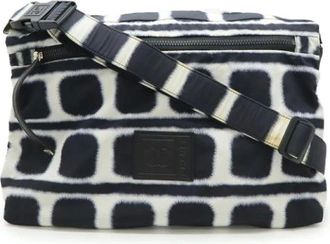 Chanel unisex, Pre-owned, Noir, Taille: ONE Size Pre-owned Nylon sacs-chanel