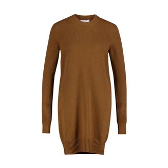 Ferragamo Luxuri&ouml;ses Cashmere Mini Kleid Kamel - - Dresses - Damen - Braun - M