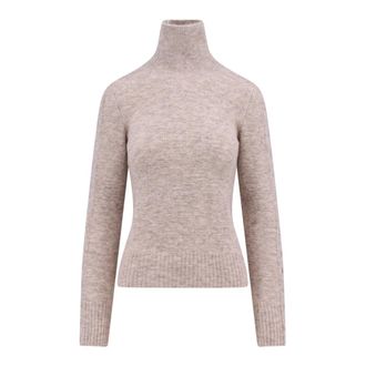 Isabel Marant Beiger Alpaka-Mix-Pullover Strickwaren - - Knitwear - Damen - Beige - XS