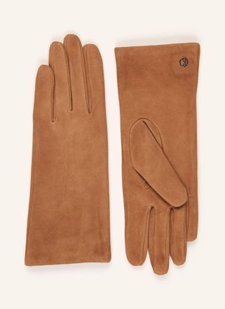 Otto Kessler Kessler Lederhandschuhe Ava Mit Cashmere braun