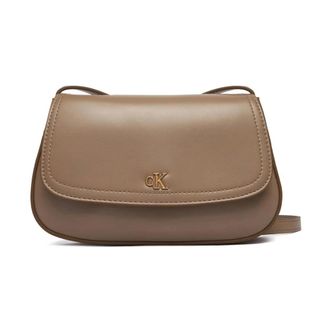 Calvin Klein Femme, Sacs, Beige, Taille: ONE Size Crossbody Bag