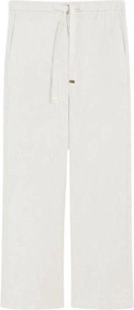 Max Mara Femme, Pantalons, Blanc, Taille: 36 FR Joggers