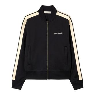 Palm Angels Femme, Sweatshirts et sweats &agrave; capuche, Noir, Taille: 40 FR Track Bomber