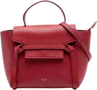Celine Pre-owned Nano Belt Bag - Femme - Pre-owned - Rouge - Taille: ONE Size