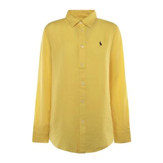 Polo Ralph Lauren Damen, Blusen & Hemden, Gelb, SGr&ouml;&szlig;e