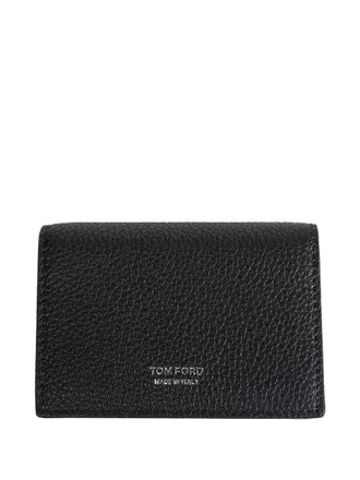 Tom Ford Accessori Business Card Holder Soft Grain Leather