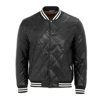 Firetrap Bomberjacke f&uuml;r Herren, Snap (Schwarz)