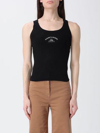 Elisabetta Franchi Top ELISABETTA FRANCHI Femme couleur Noir