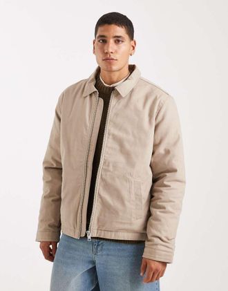 Jack & Jones Blouson Harrington - Beige-Neutre