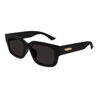 Bottega Veneta Ultrathin Squared Sonnenbrille - - Accessories - Damen - Schwarzk - ONE SIZE