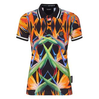 Plein Sport Femme, Sport, Multicolore, Taille: 38 FR Polo SS