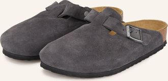 Birkenstock Pantoletten Boston blau