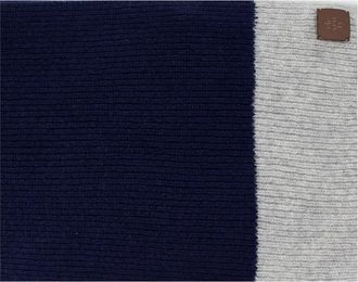 Eleventy Homme, Accessoires, Bleu, Taille: ONE Size &Eacute;charpe bicolore