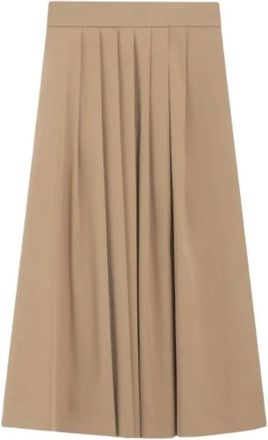 Pantaloni Torino Femme, Jupes, Beige, Taille: 40 FR Midi Skirts