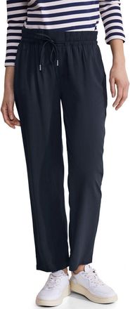 Street One Damen A377201 Viskose Hose, deep Blue, 38W x 28L