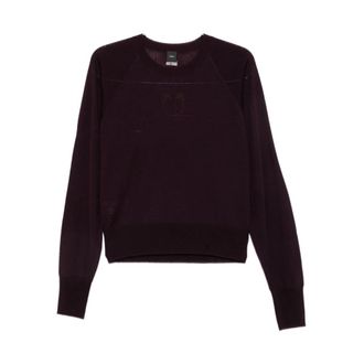 Pinko Love Birds Strick - - Knitwear - Damen - Lila - S