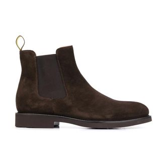 Doucal's Homme, Chaussures, Brun, Taille: 42 1/2 EU Chelsea Boot en Marron Fonc&eacute;
