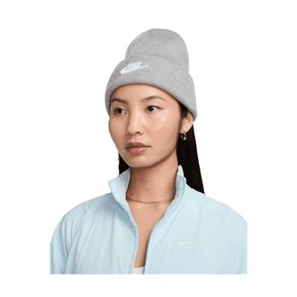 Nike Futura Peak M&uuml;tze f&uuml;r Herren/Damen Unisex (Dunkelgrau/Wei&szlig;)