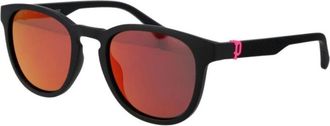 Police Homme, Accessoires, Noir, Taille: ONE Size Lunettes de soleil en plastique avec protection UV