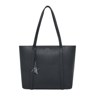 A|X Armani Exchange Garnet-Effekt-Tote-Bag - - Bags - Damen - Schwarzk - ONE SIZE