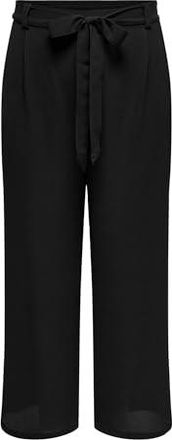 Only Carmakoma Carlux Life Palazzo Ankle Pant Noos Pantalon, Noir, 44 Femmes