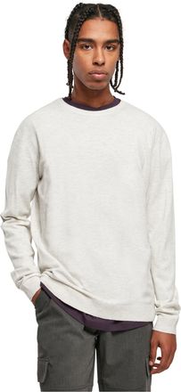 Urban Classics Herren Eco Mix Sweater lightgrey, L