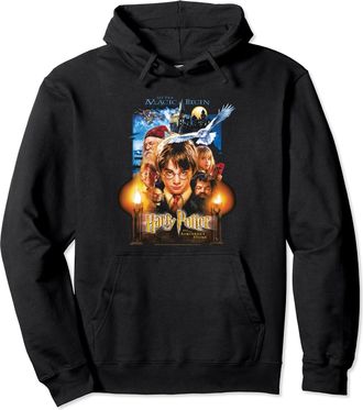 Harry Potter The Sorcerers Stone Poster Pullover Hoodie