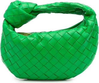 Bottega Veneta Hobo Bags - Mini Nappa Intrecciato Jodie - Gr. unisize - in Grün - für Damen