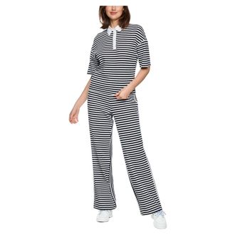 Marc Cain Gestreiftes Poloshirt - - Jumpsuits & Playsuits - Damen - Mehrfarbig - L