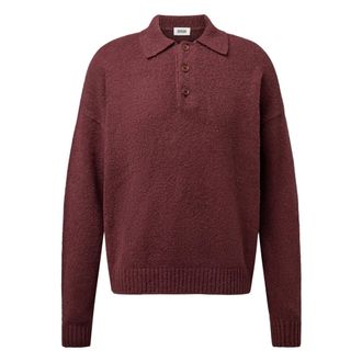 Drykorn Bekket Pullover - - Knitwear - Herren - Rot - M