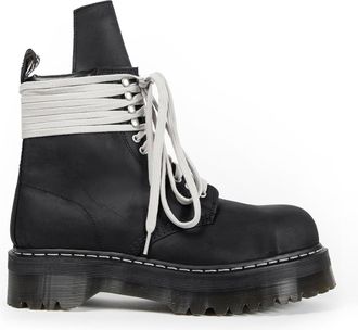 Rick Owens Dr. Martens Quad Sole Steel Toe Boots