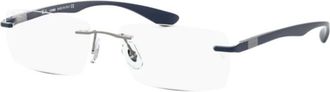 Ray-Ban unisex, Accessoires, Gris, Taille: 54 MM Rb8724 1217 Optical Frame