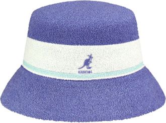 Kangol Bermuda Stripe Bucket Hut Stoffhut Fischerhut Anglerhut Clubhut Musikerhut Herren - Winter Herbst Fr&uuml;hjahr Sommer Fr&uuml;hling-Sommer Herbst-Winter - XL (