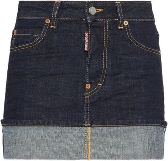 Dsquared2 Femme, Jupes, Bleu, Taille: 40 FR Collection de Vêtements Homme à la Mode