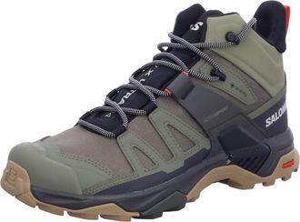 Salomon X Ultra 4 Mid Gore-tex Wanderstiefel f&uuml;r Herren Sneaker, Deep Lichen Green Peat Kelp, 44 2/3 EU