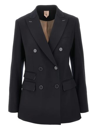 Max Mara Sart double-breasted blazer - Blau