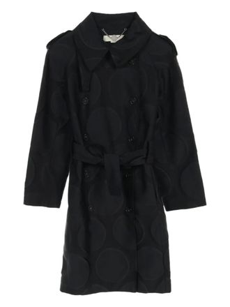 Stella McCartney trench en laine (années 2010) - Noir