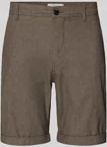 Selected Slim Fit Chinoshorts aus Baumwoll-Mix Modell LUTON