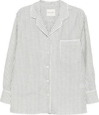 Riviera & Bar Femme, V&ecirc;tements de nuit et de d&eacute;tente, Multicolore, Taille: 38 FR Chemise &agrave; rayures