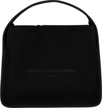 Alexander Wang Alexander Wang Crossbody Bags - Ryan Large Handbag - Mesh - Black - Gr. unisize - in Schwarz - für Damen