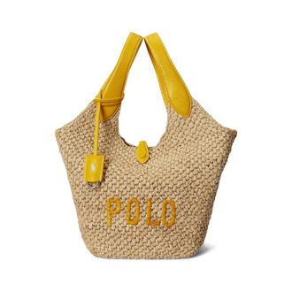 Ralph Lauren Femme, Sacs, Jaune, Taille: ONE Size Natye Bucket Bag