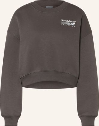 New Balance Sweatshirt Trackside grau
