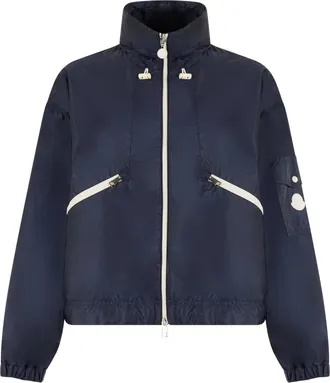 Moncler Femme, Vestes, Bleu, Taille: 42 FR Marmacy Jacket