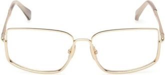 Max Mara Femme, Accessoires, Jaune, Taille: 56 MM Eyeglasses